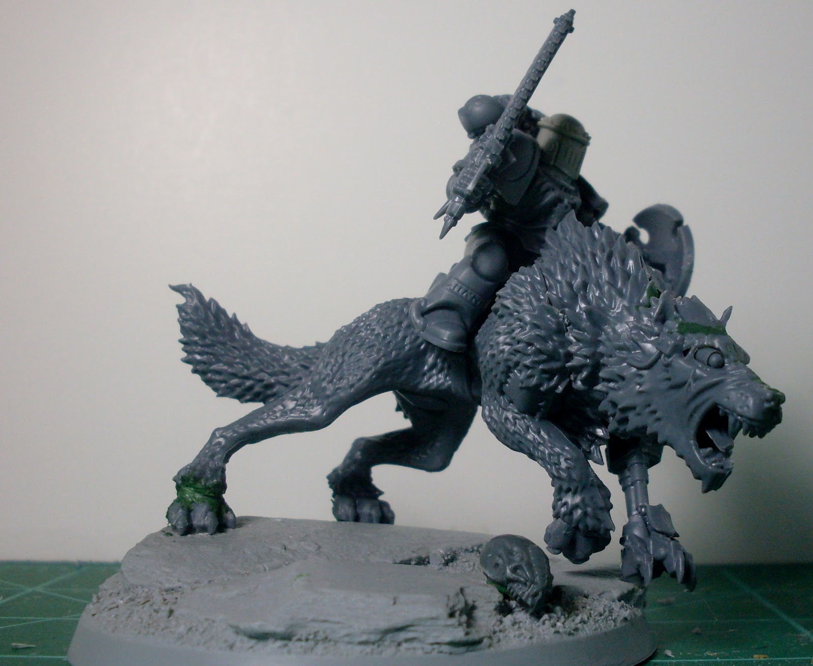 Wolves at the Door: First Thunderwolf Cavalry Marine Assembled and ...