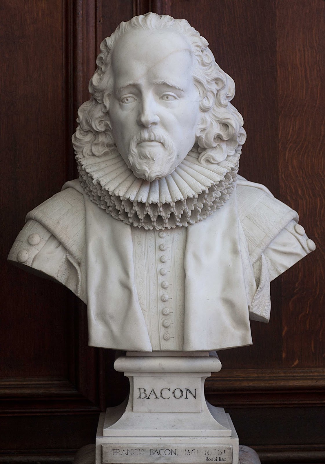 Bath, Art and Architecture: Bust of Francis Bacon in the Wren Library ...