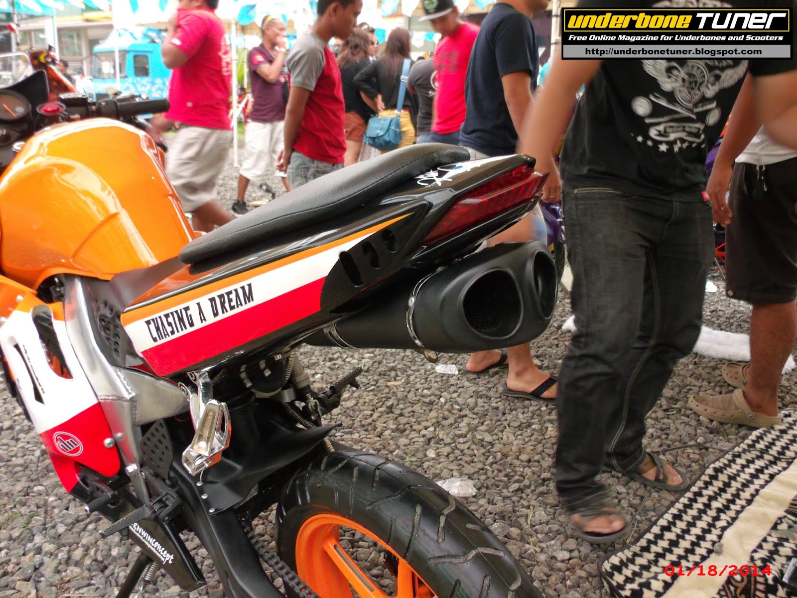 underbone tuner: Modified Yamaha SZ-16 150 by Genwin Concept