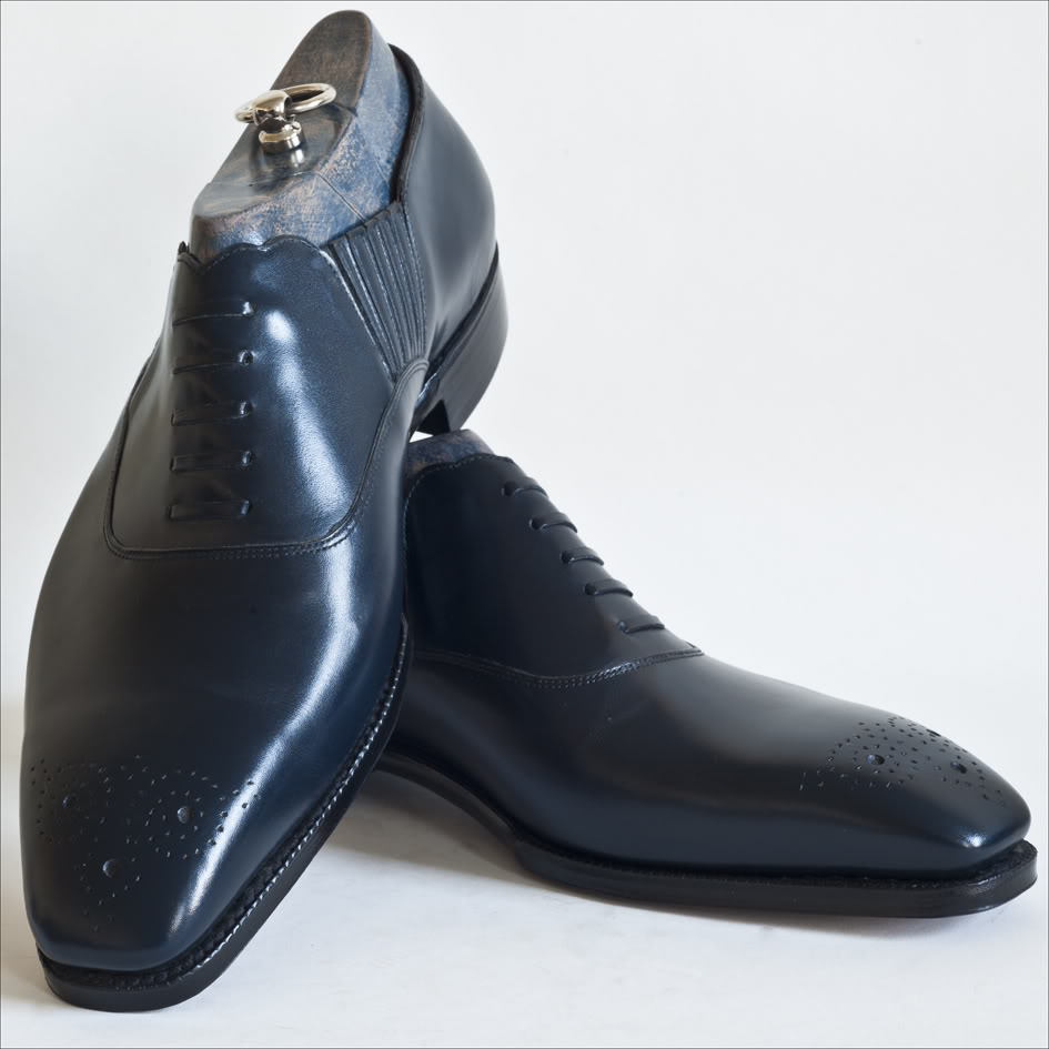 The Shoe AristoCat: Cliff Roberts - "Lazyman" side gusset shoe with ...