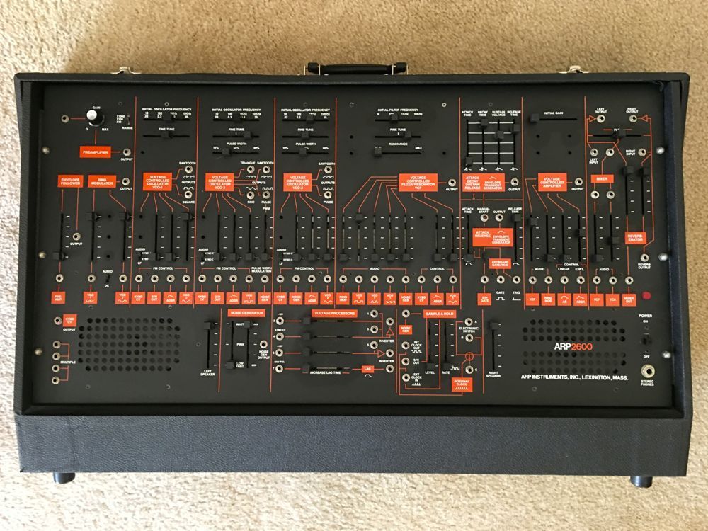 MATRIXSYNTH: ARP 2600 2601 with 3620 Keyboard