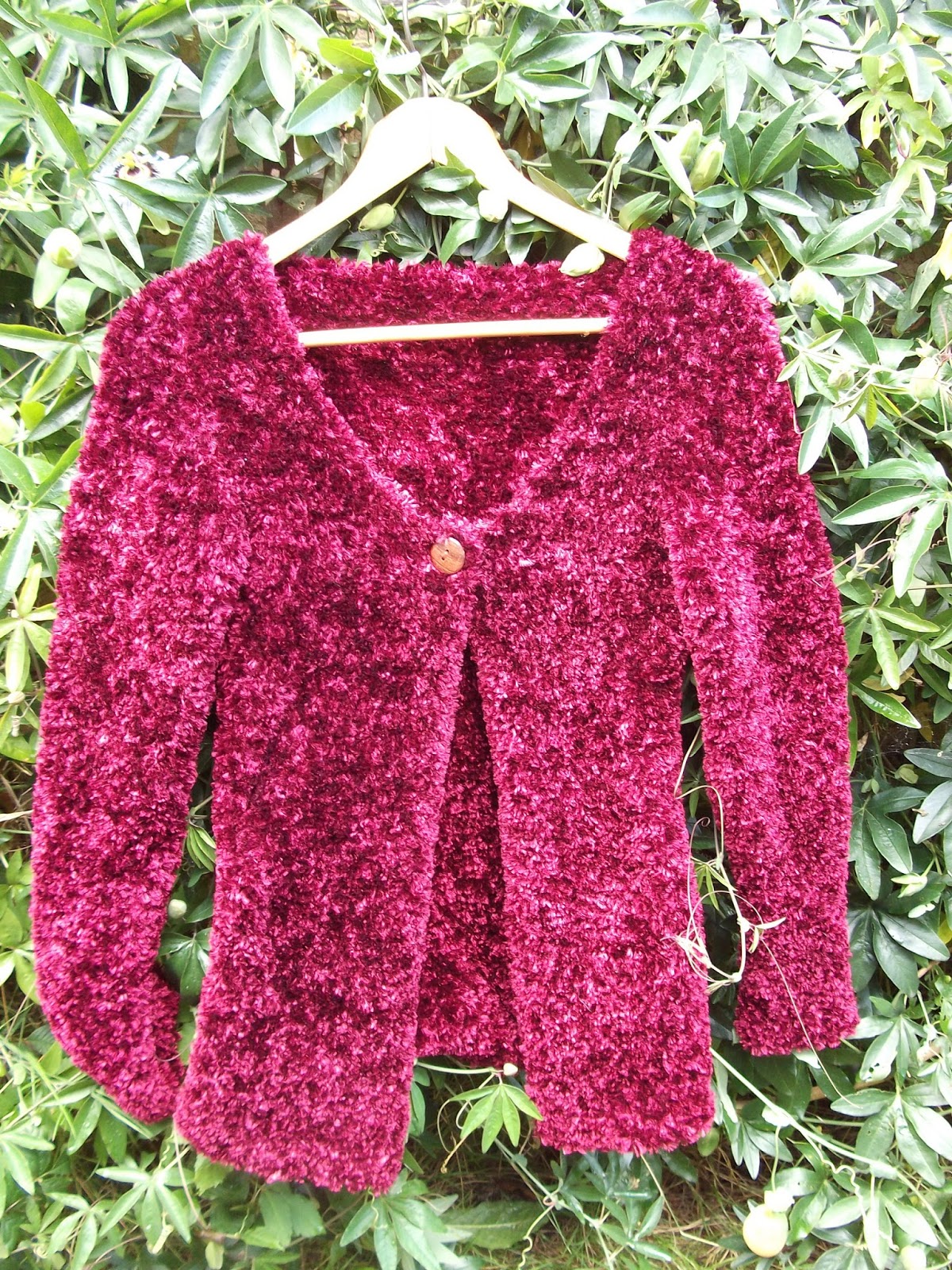 Knitty Nails: Sirdar Boa Long Cardigan