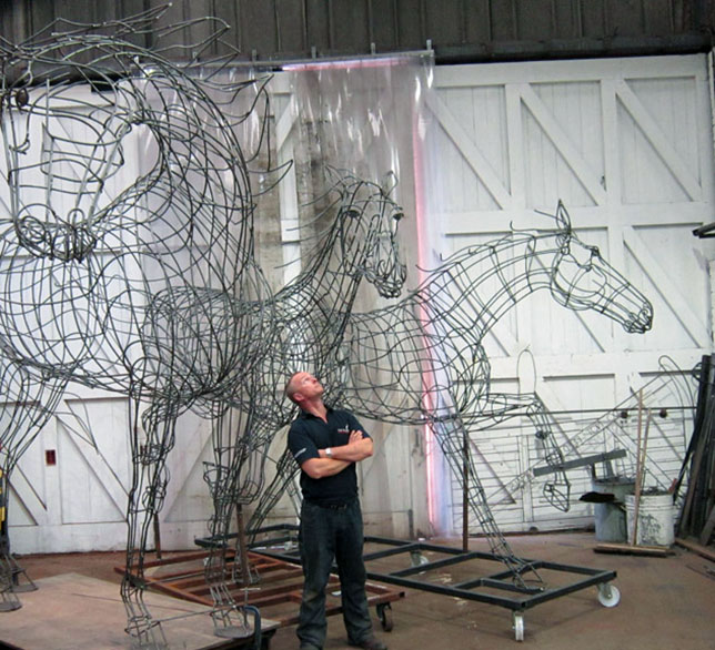 Artist of the day: Artist of the day, August 22: Andy Scott, Scottish ...