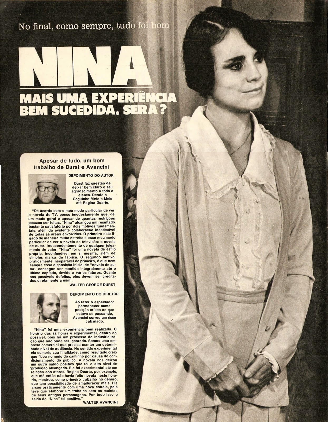 REGINA DUARTE (NAMORADINHA DO BRASIL)