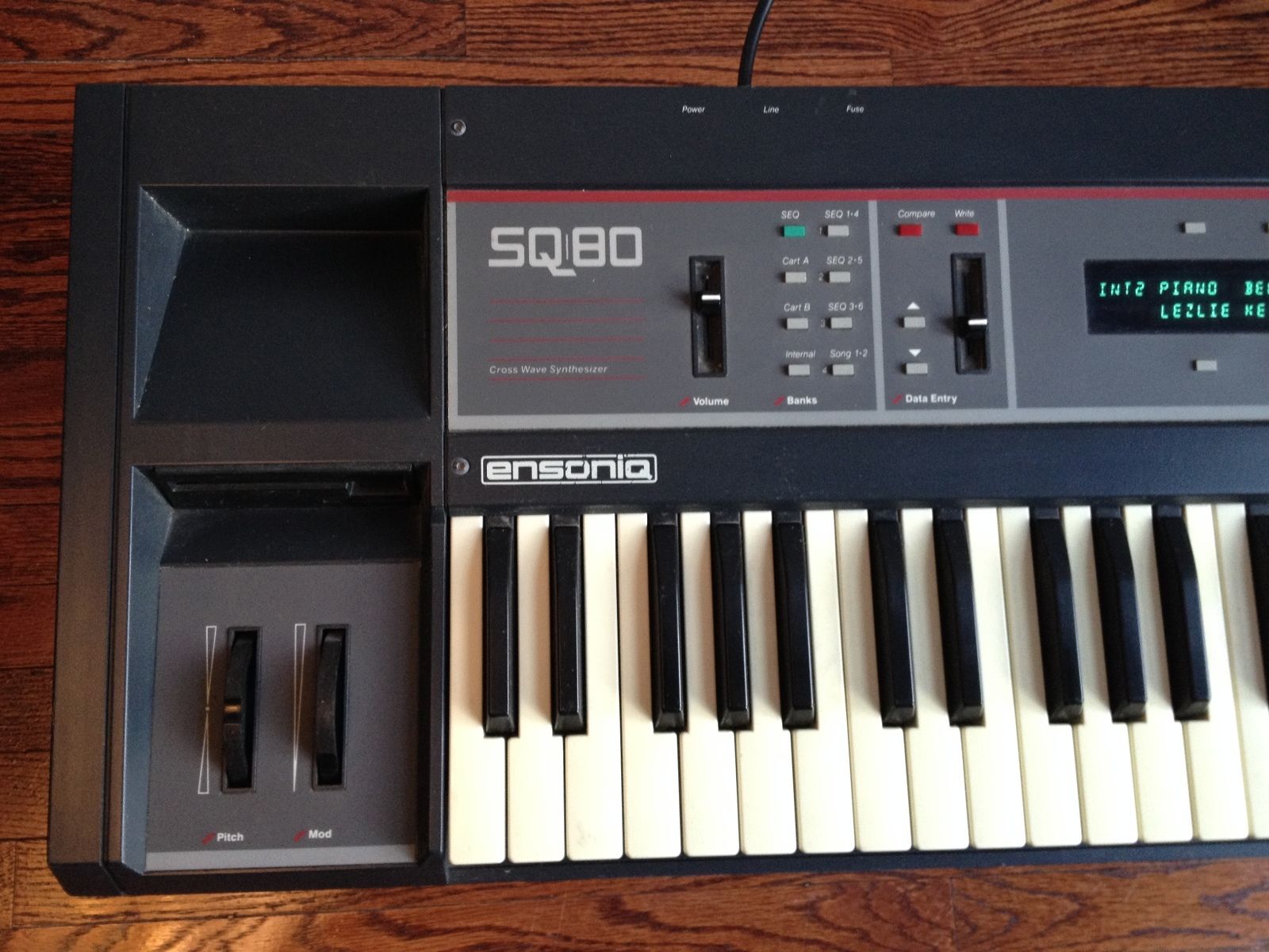 MATRIXSYNTH: Ensoniq SQ-80 Synthesizer SQ-14239-E