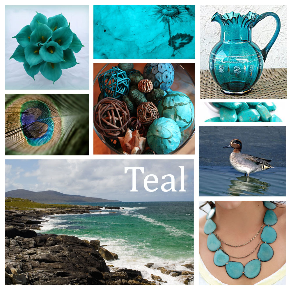 The Ting Ting Box: Inspiration Board: Teal