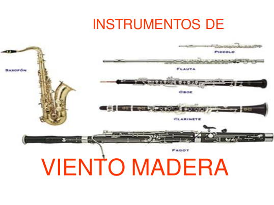 INSTRUMENTOS DE VIENTO ;) : 2015