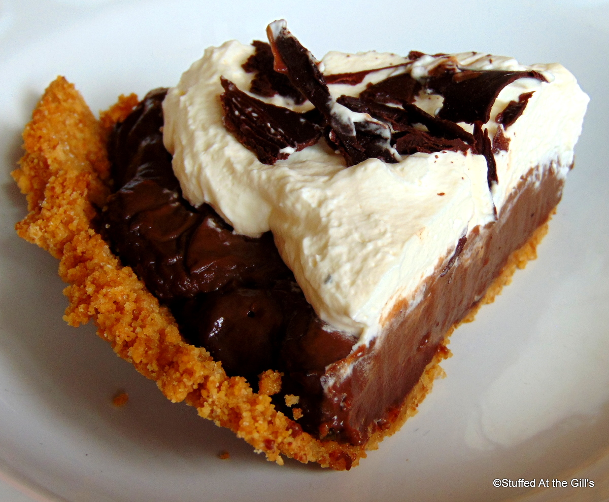 Chocolate Cream Pie with Whipped Cream or Meringue Topping