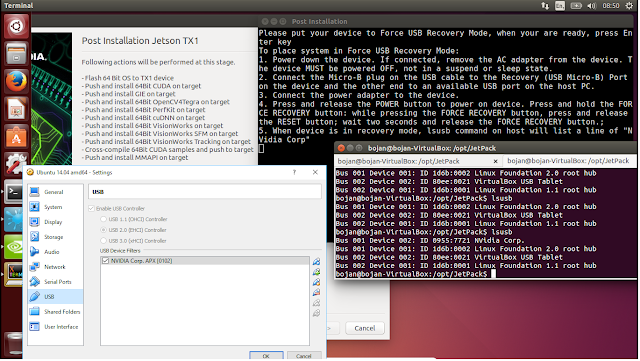 How to install JetPack on Jetson TX1 | My Public Notepad