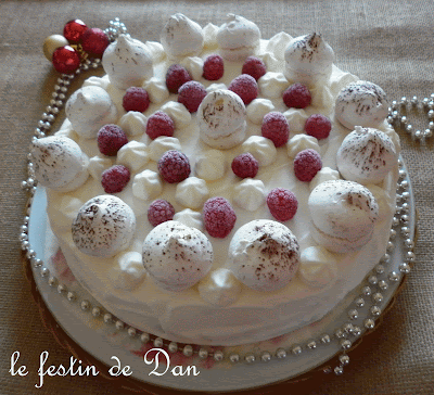 Le Festin de Dan: Vacherin Vanille & Framboise