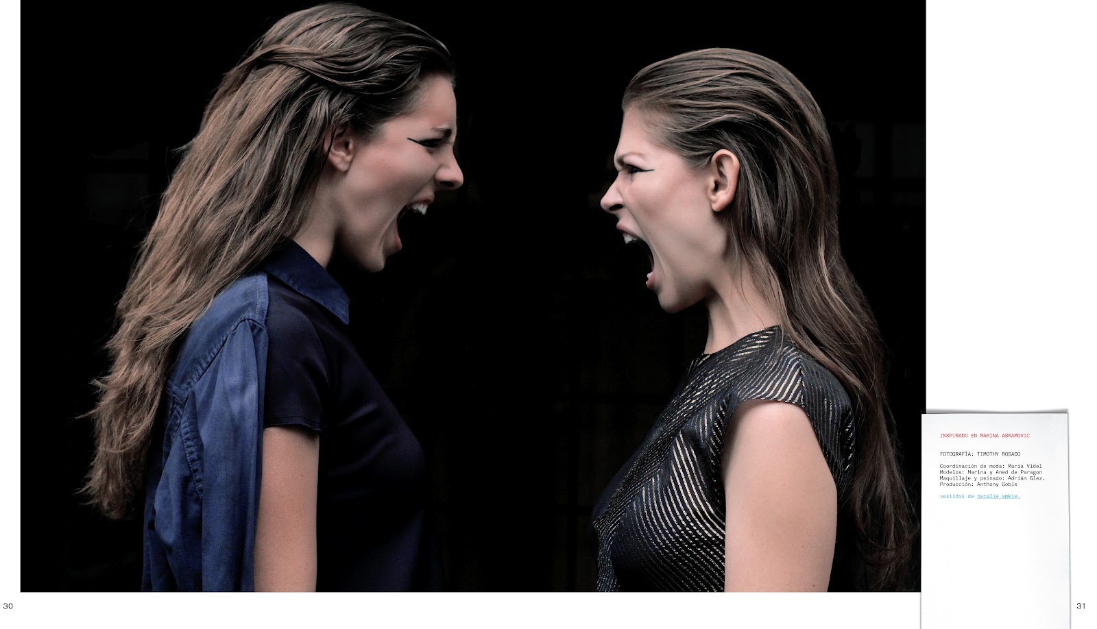 PARAGON MODEL MANAGEMENT: Marina Rivero & Aned Ramirez @ NYLON Magazine