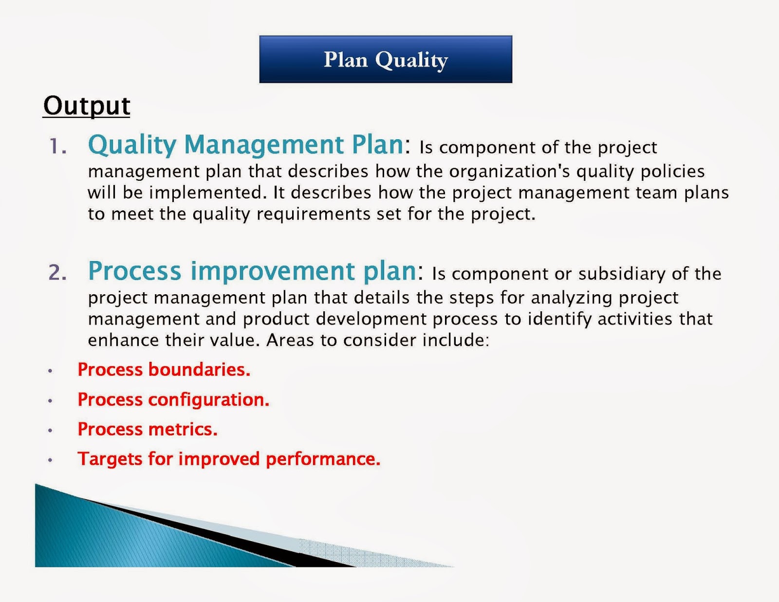 How to Study Project Management Professional PMP?: Project Quality ...