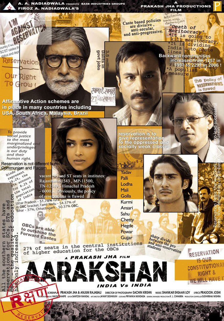 Aarakshan Movie Posters Cast and Crew | MOVIE ZING