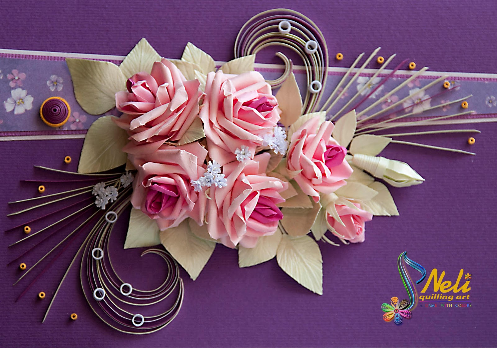 Neli Quilling Art: Roses for you
