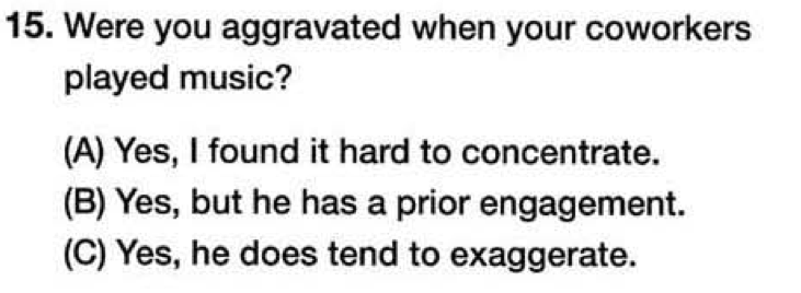 Terminology and types & TOEIC LC Part 2 Test, Script, Answer - TOEIC ...