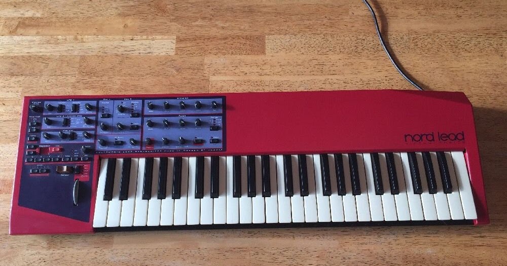 MATRIXSYNTH: Nord Lead 1 Synthesizer With 12-Voice Expansion Board and ...