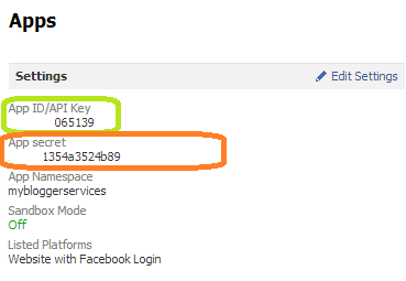 How To Get Facebook AppID or API Key | My Blogger Services