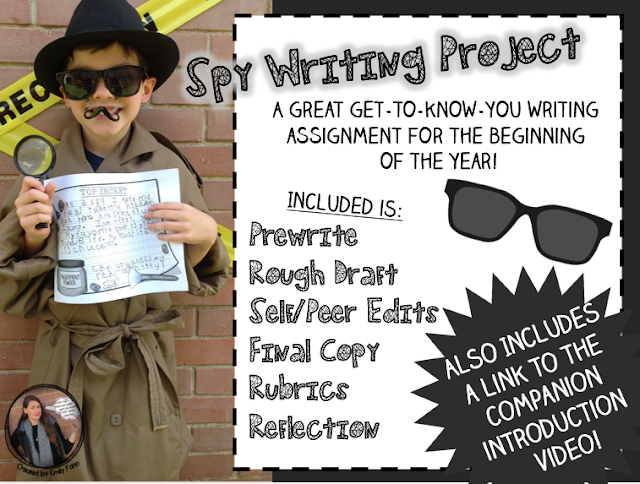 Passport2Teach: Spy Writing Project!!