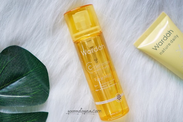Journey To A Happier Healthier Me: Review Wardah C-Defense Face Mist ...