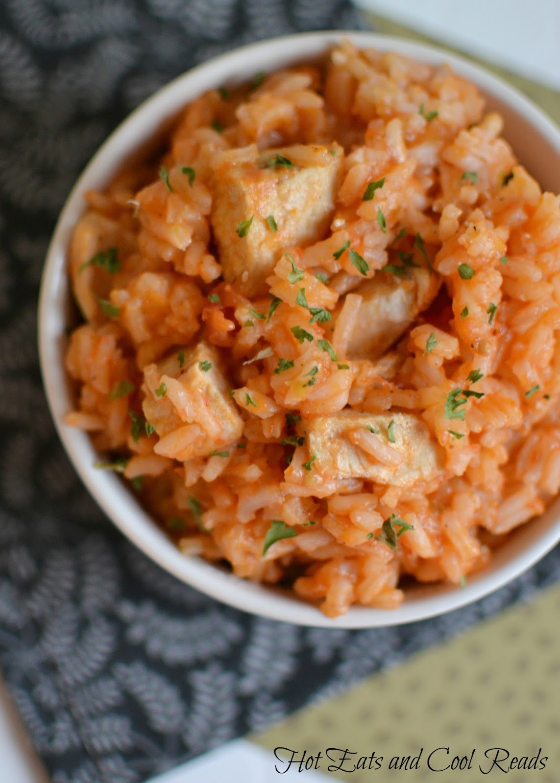 Riz Gras aka Fat Rice with Chicken Recipe