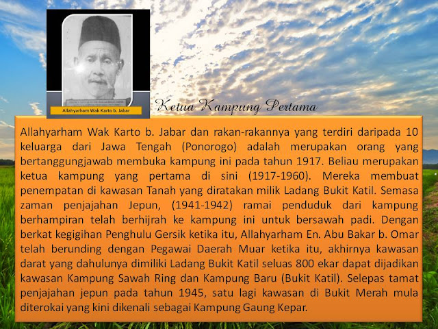 KAMPUNG SAWAH RING: Profile Kampung