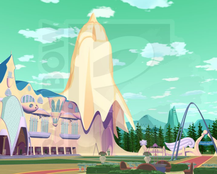 Imagenes de los escenarios de la seire - Winx Club All