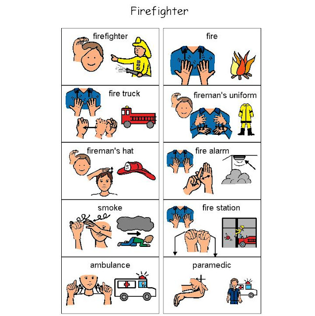 Miss Stephanie's Class: Firefighter Visit, Safety Tips, and Fire Sign ...