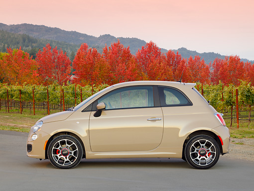 Fiat 500 Mocha Latte — Bobby Pins
