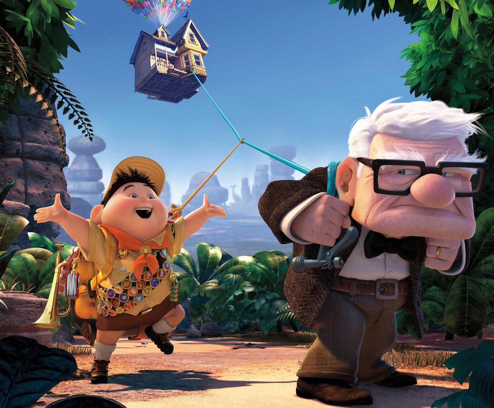 Walt Disney Pixar Up Cartoon Characters Pictures For Kids