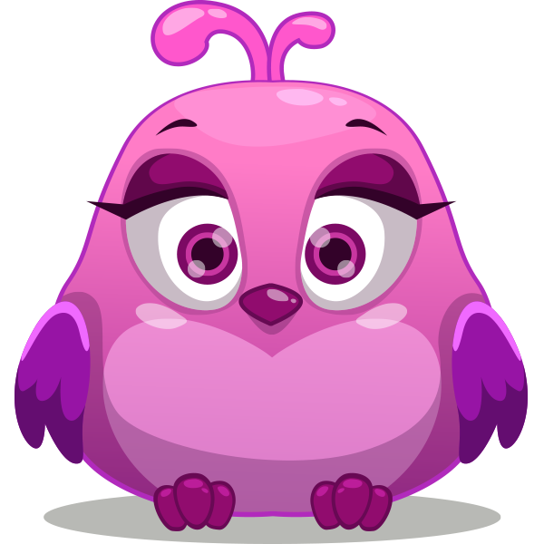 Sweet Lilac Bird | Symbols & Emoticons