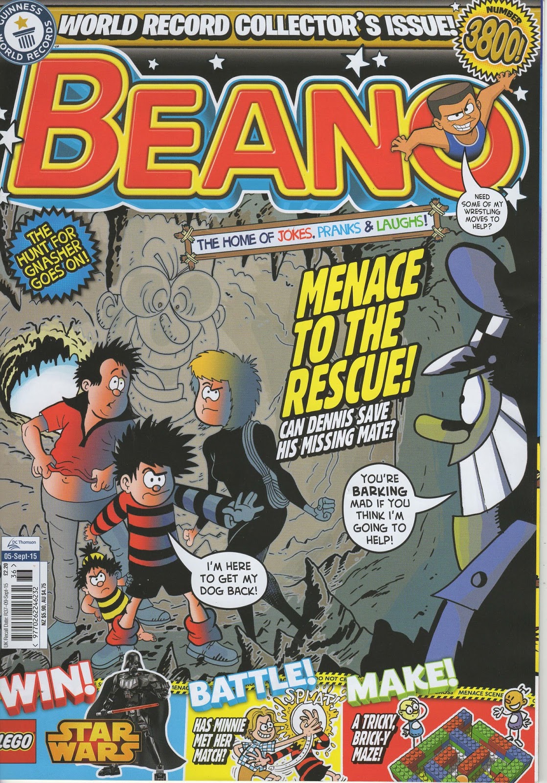 Peter Gray's Comics and Art: The Beano new logo and a World Record no ...