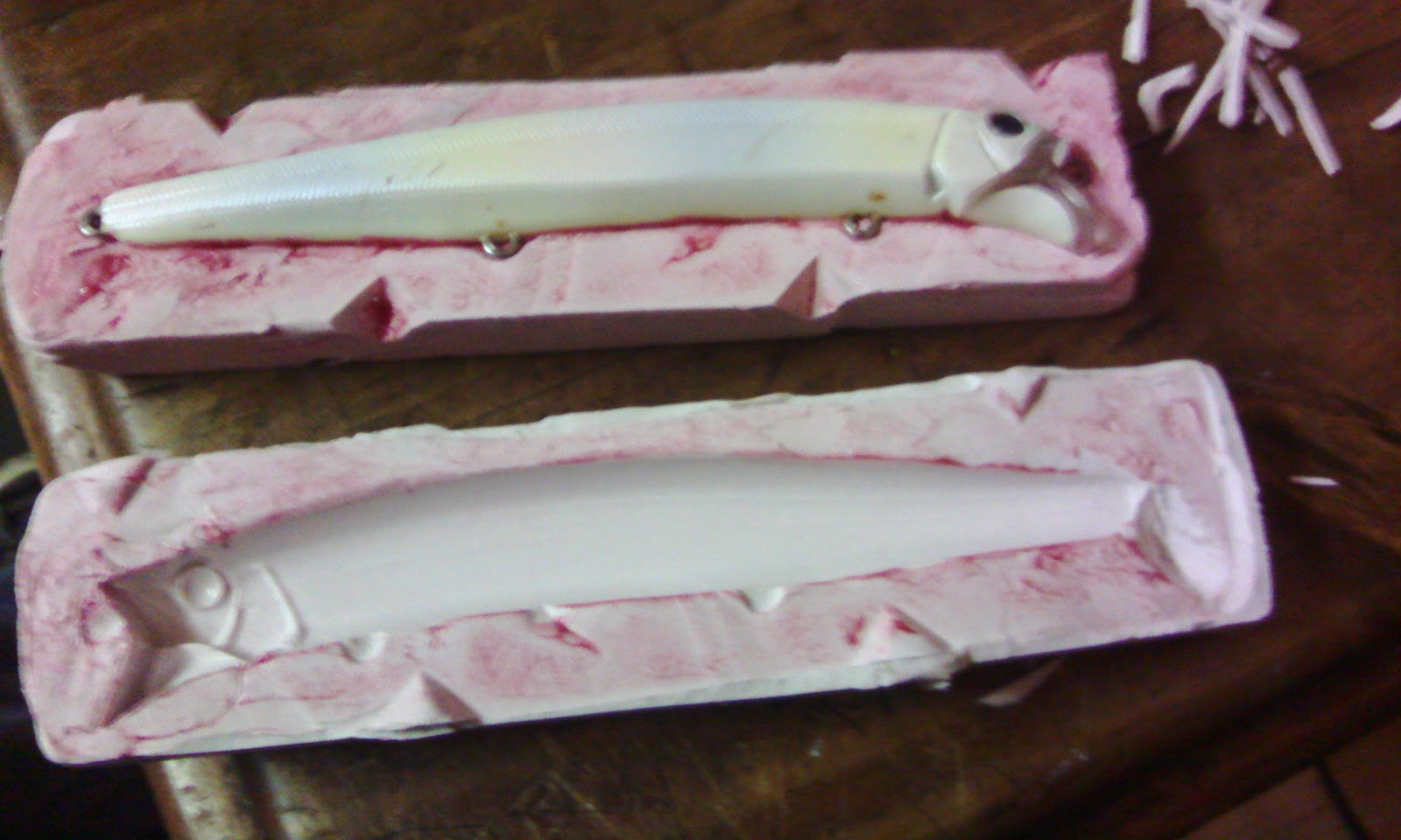 Donegal kayak Angler: Home made lures and jig heads