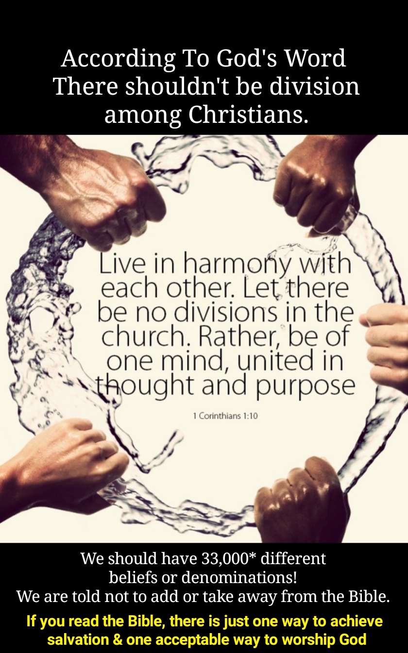 The Bible Only -- Bible Study: 16. Unity, One Church