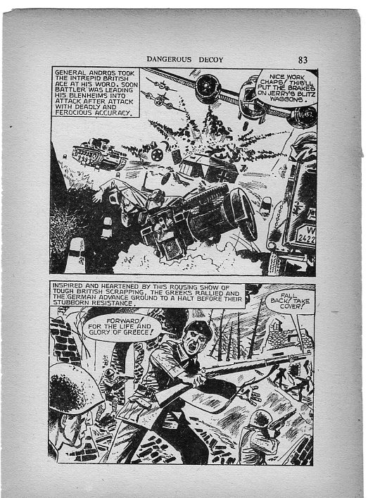 keith Page uk comics artist: Early Hugo Pratt pages