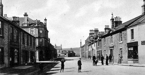 Tour Scotland: Old Photograph Glengarnock Scotland