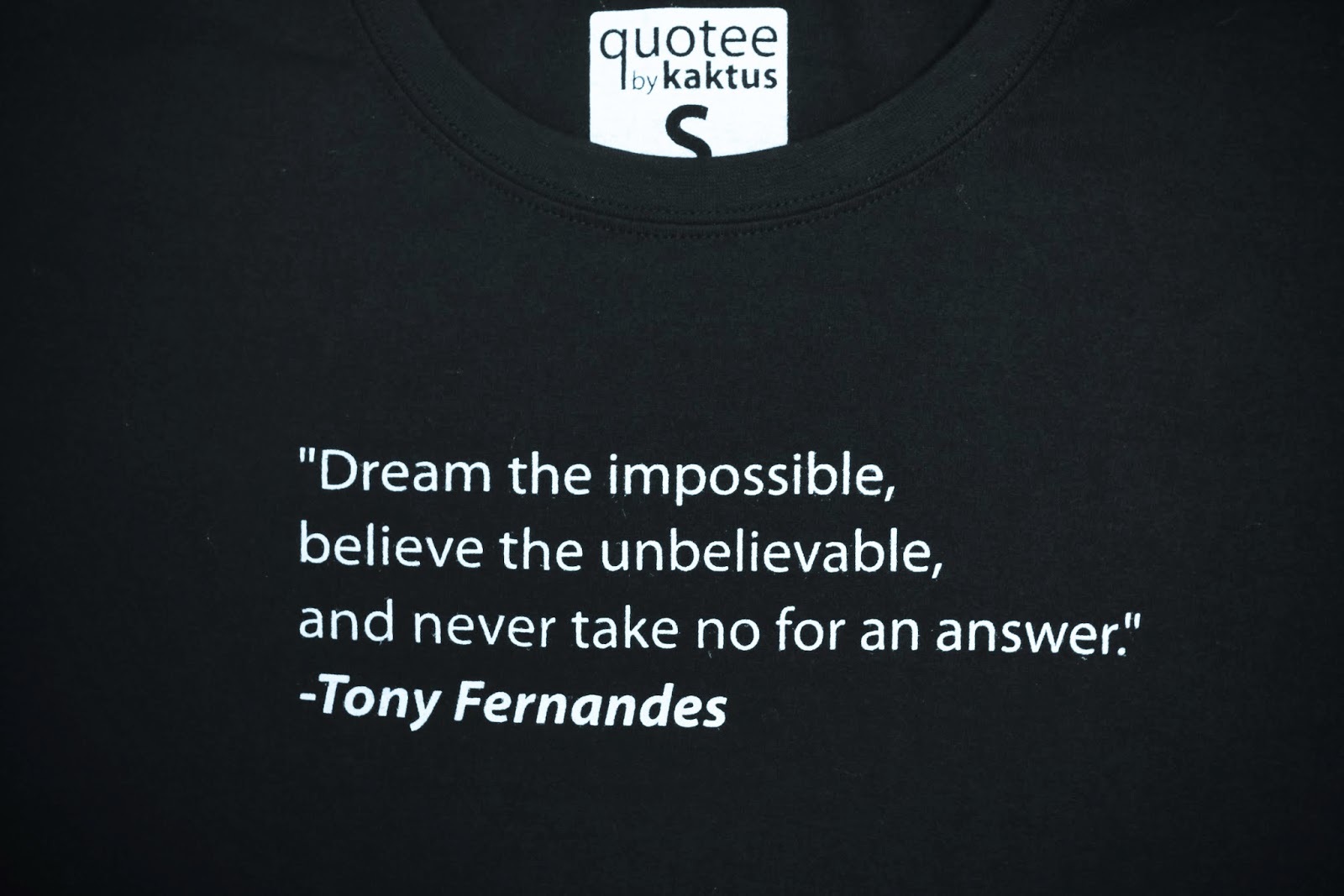 "wearable quotes": E1: ENTREPRENEUR: Tony Fernandes