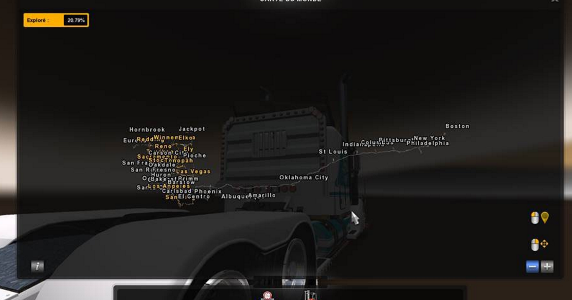 MAPA - Novos estados para American Truck Simulator - American Truck ...