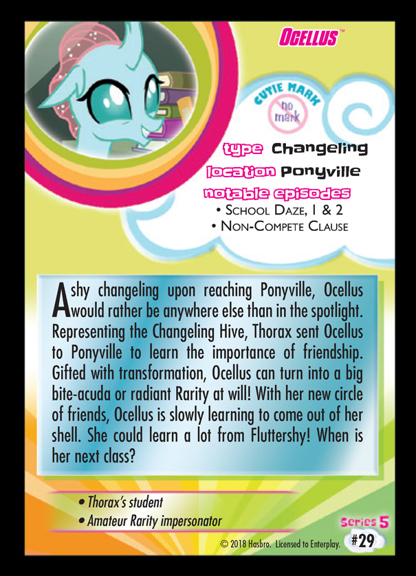 MLP Series 5 Trading Cards | MLP Merch