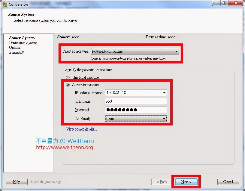 79 期 - 實地操作 P2V Hot Cloning 轉換 ~ 不自量力 の Weithenn