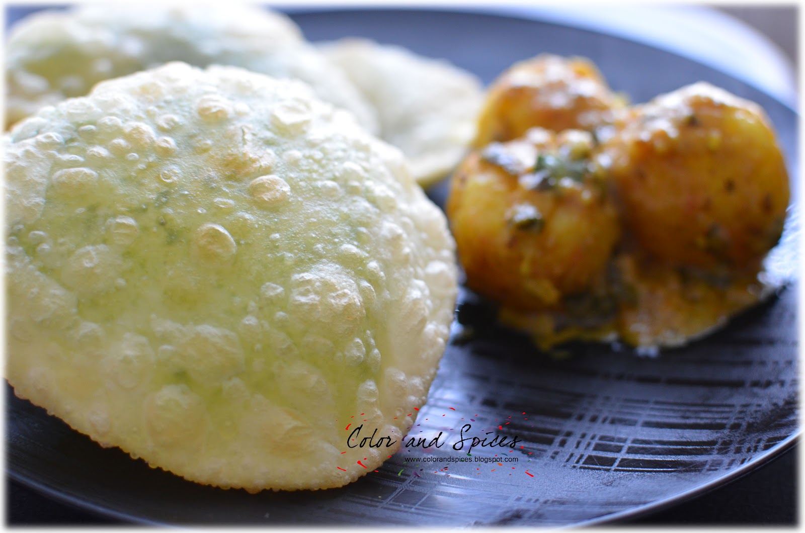 Color and Spices: Koraisutir kochuri...