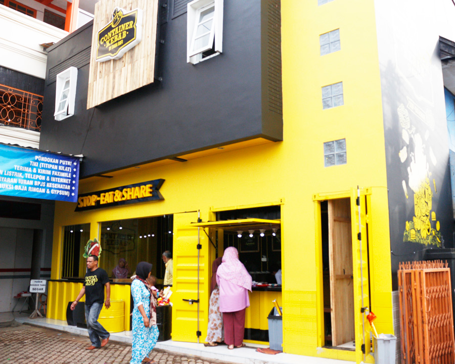 Cafe Container Kebab Ala Baba Rafi
