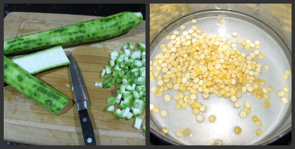 Food Slice: Beerakaya Senagapappu Kura/ Ridgegourd Curry with Bengal Gram