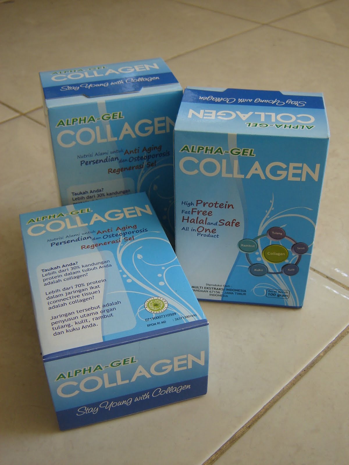 Wajah Cantik Pakai Collagen: Produk Collagen Alpha Gel