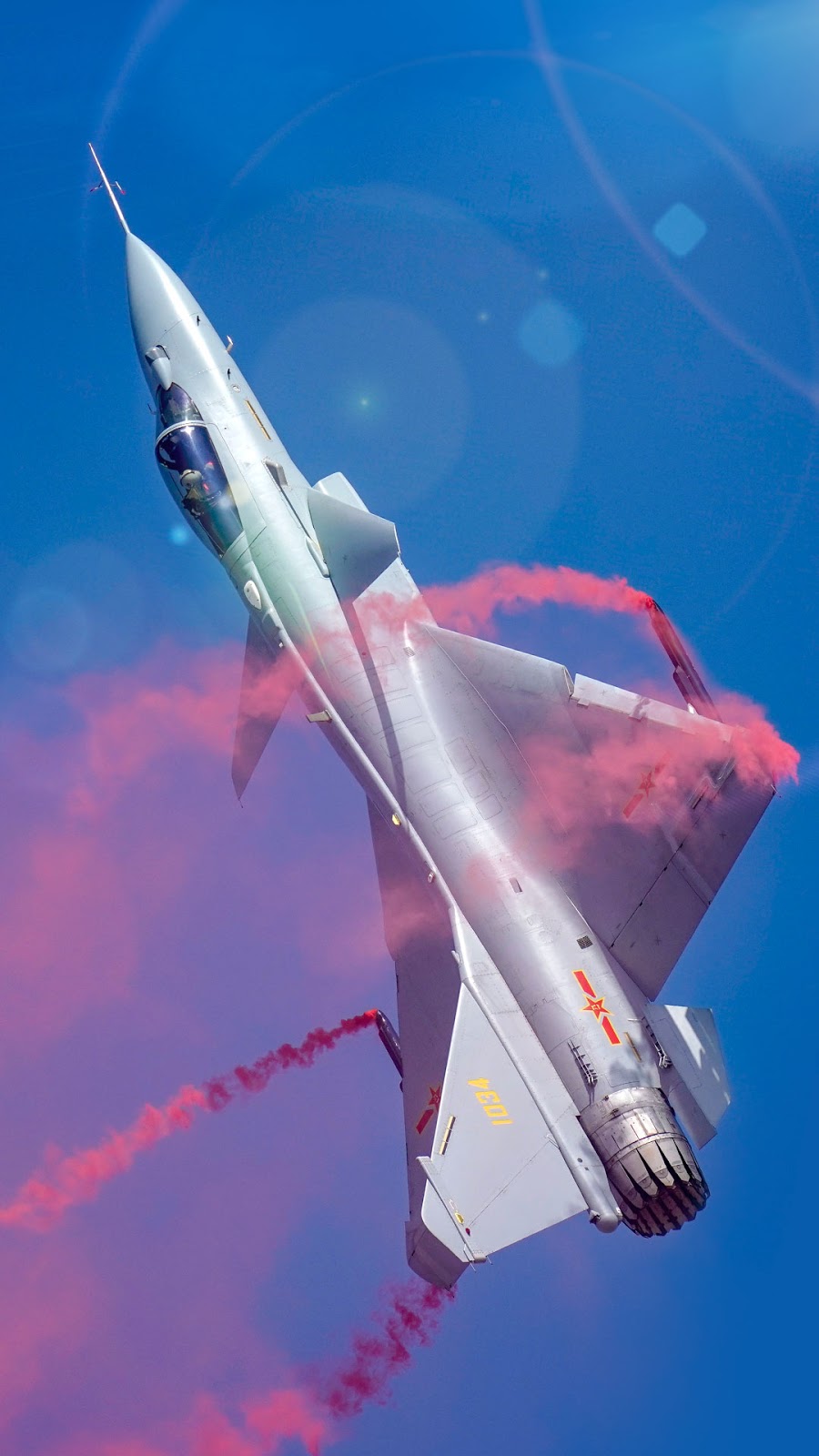 China Defense Blog: Photos of the day: J-10B "1034" showing off its ...