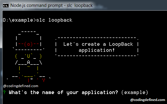 Loopback Nodejs Api Framework Coding Defined