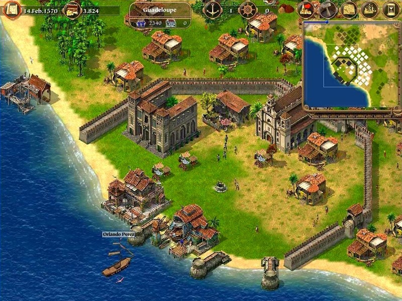 Una WEB de otro mundo: Port Royale 1
