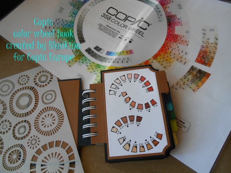 Copic Marker Europe: My DIY Copic Color wheel book