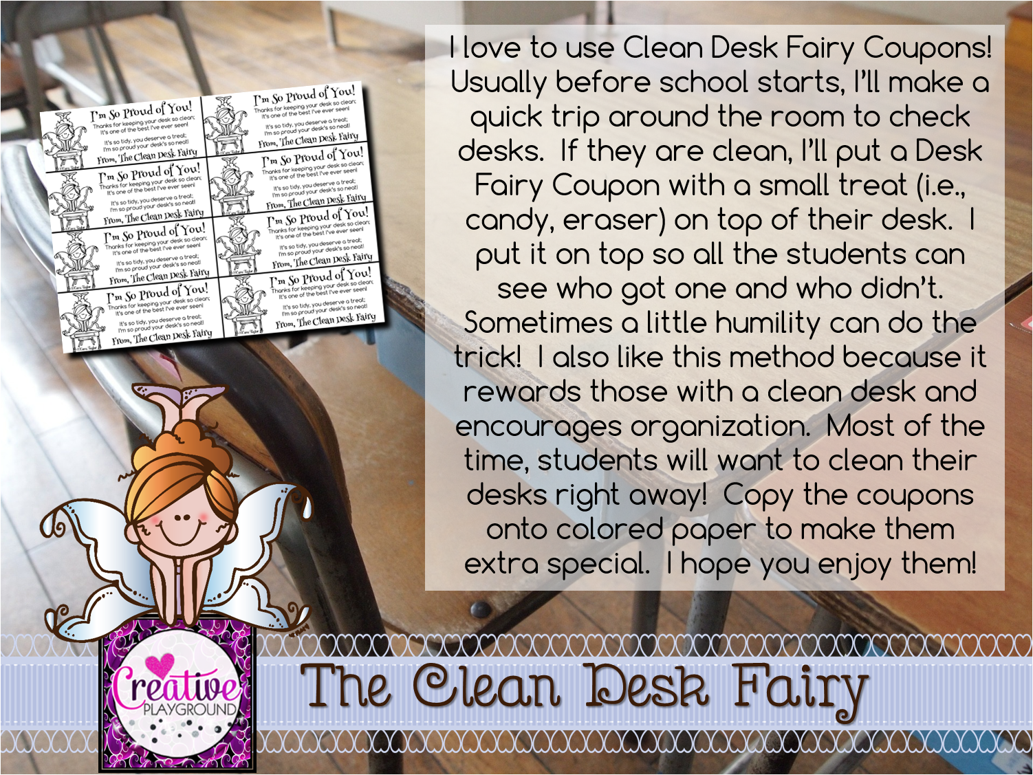 Creative Playground: The Clean Desk Fairy & More Free Fonts!