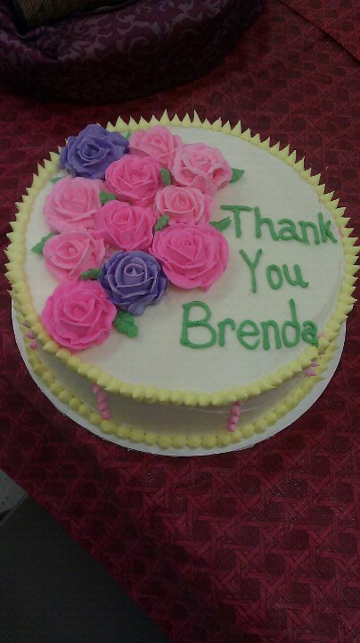 Krystle's Kitchen: Thank you Cake