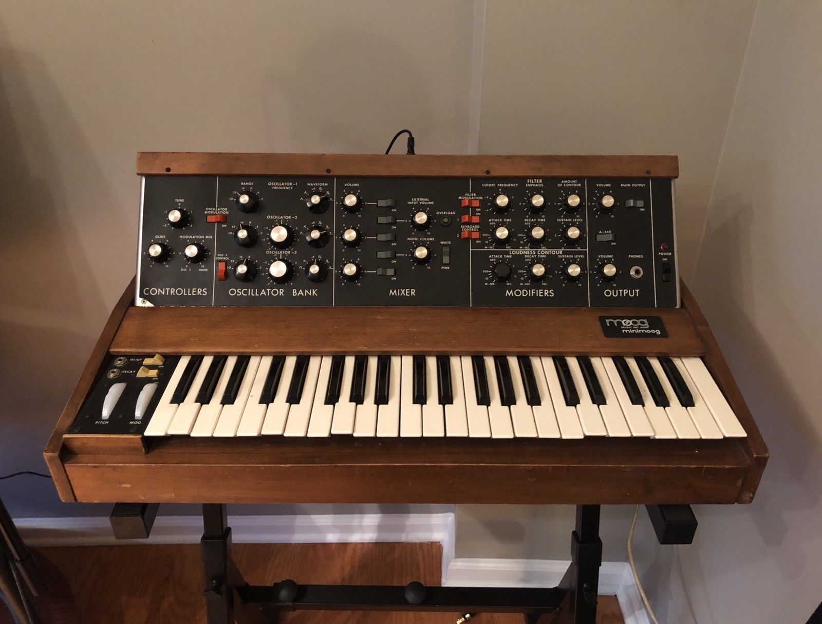 MATRIXSYNTH: 1974 Vintage Minimoog Model D